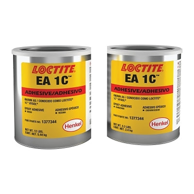 Hysol 1C 2-Part High Performance Epoxy Adhesive Kit, 4 oz, Tube, Off-W ...