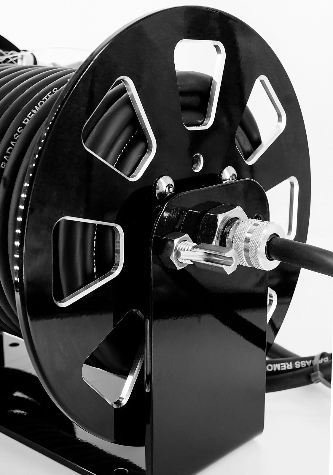 BadAssReels 8 Slot Black Extension Cord Reel – Weld Shop Supply
